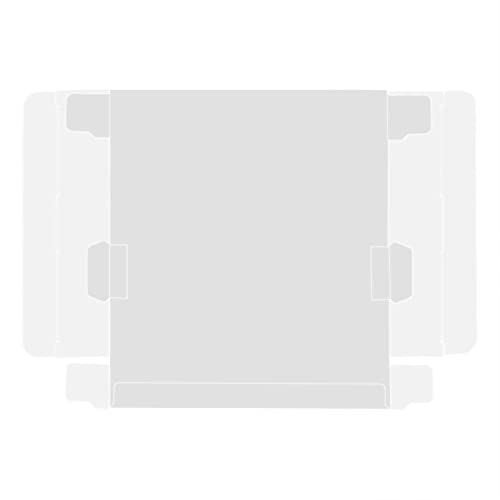 KOSDFOGE 10pcs Transparent Cartridge Cover Protector Case for Nintendo Game Boy GBA Boxed Game