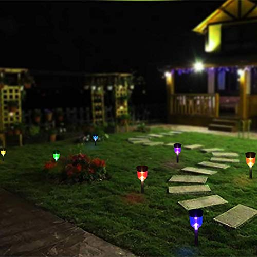 Home Garden Plug-in Lights, Solar Led Energy-Saving Lights, Colorful Flashing Lamp Beads, Intelligent Sensor Automatic Switch Lights, Suitable for All Kinds of Weather.