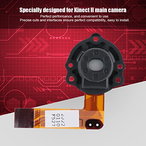 Jopwkuin Game Sensor Camera Lens, Sturdy Convenient to Use Professional Replacement Game Accessories for Kinect II Accessories