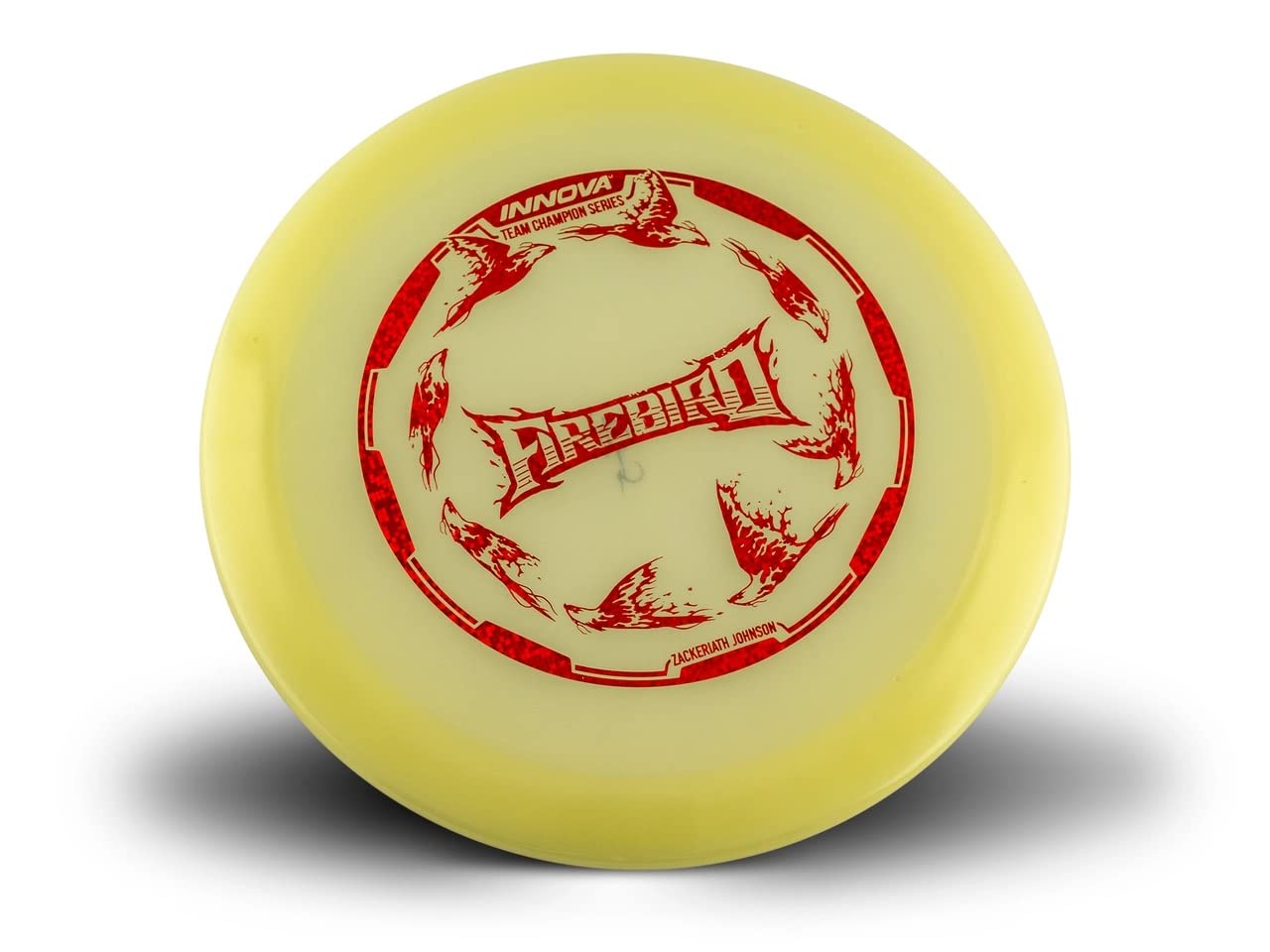 Innova Discs Limited Edition 2022 Tour Series Zackeriath Johnson Glow Champion Firebird Distance Driver Golf Disc [Colors May Vary] - 173-175g