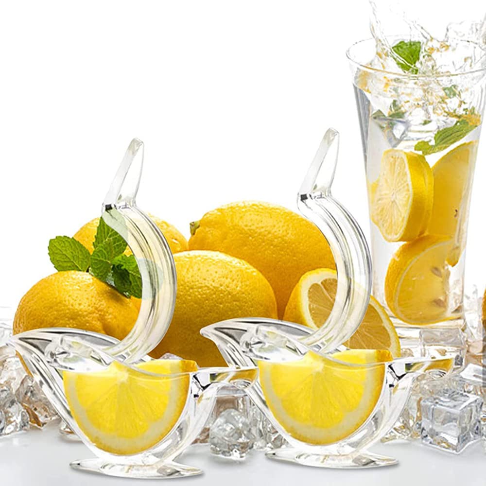 lemon squeezer,Acrylic manual bird lemon squeezer,portable lime squeezer,2pcs