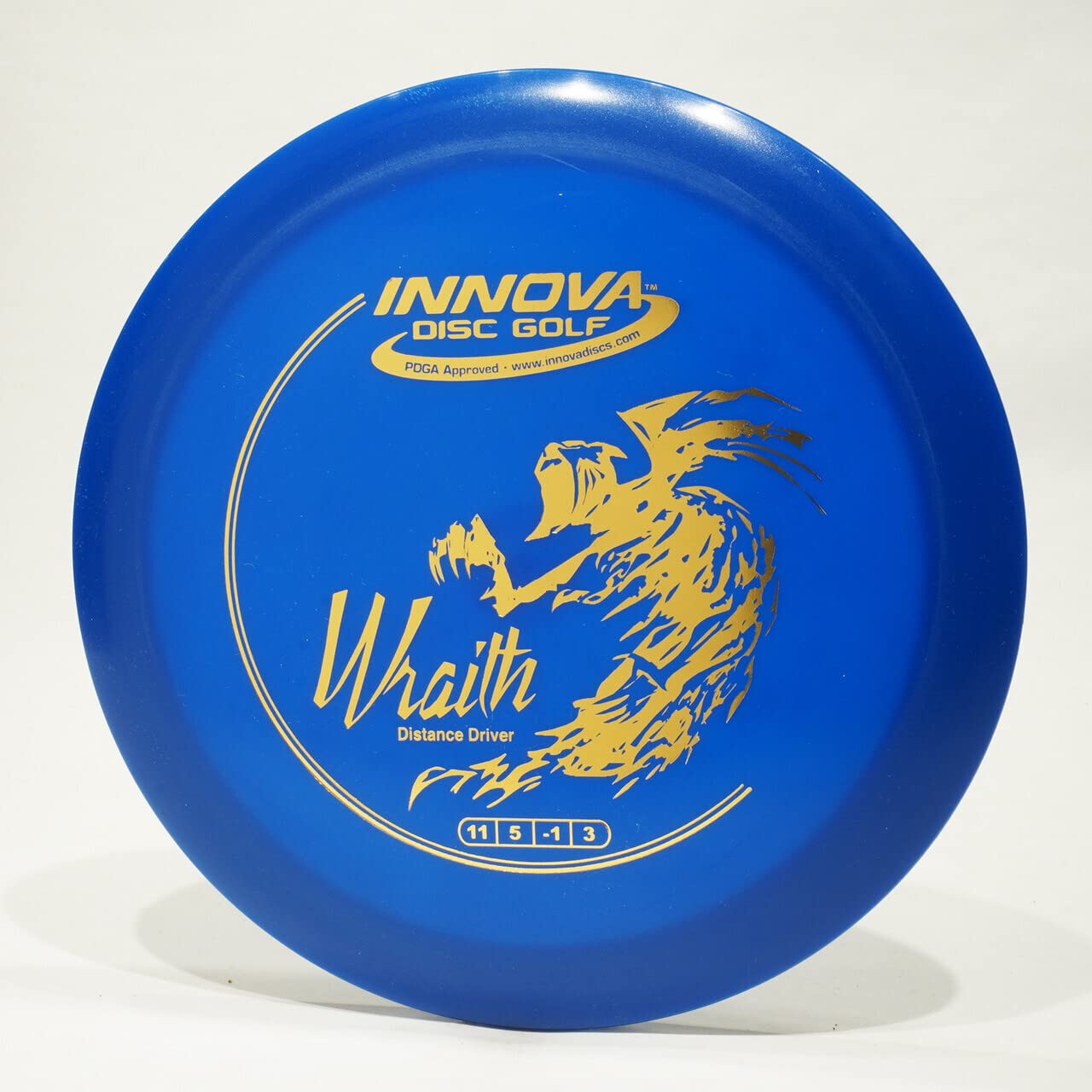 Innova Wraith (DX) - Super Light Driver Golf Disc, Pick Weight/Color [Stamp & Exact Color May Vary] White 140-149 Grams