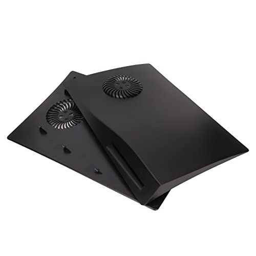 KOSDFOGE ABS Face Plates for PS5 Dust and Scratch Resistant Replacement Faceplate Cover with Heat Sink Port for PS5 Optical Drive Version of The Host