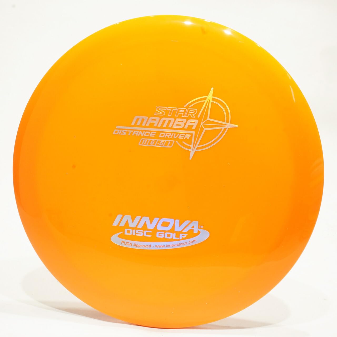 Innova Mamba (Star) Driver Golf Disc, Pick Weight/Color [Stamp & Exact Color May Vary] Orange 160-166 Grams