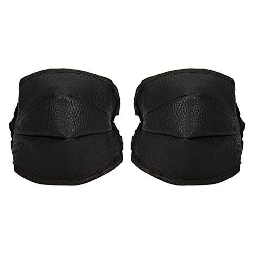 Hislaves Ice Fishing Tool,1 Pair Knee Pads Warm Windproof Protective Winter Faux Leather Knee Protective Guard for Outdoor Knee Pads Coldproof for Winter