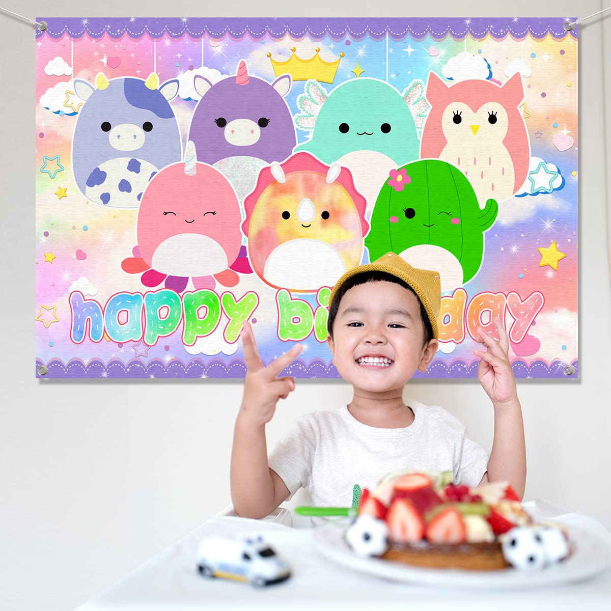 Happy Birthday Backdrop