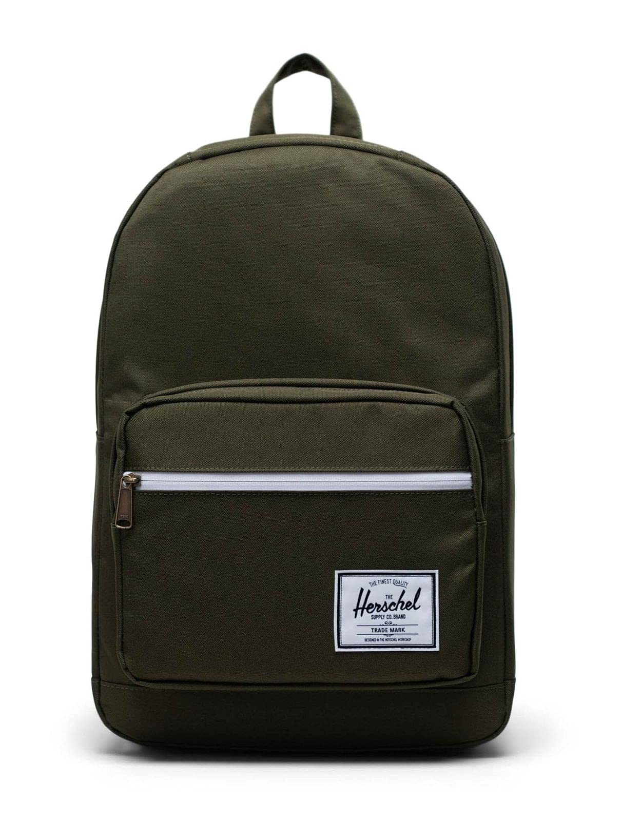 Herschel Pop Quiz Backpack, Ivy Green/Chicory Coffee, Classic 22L