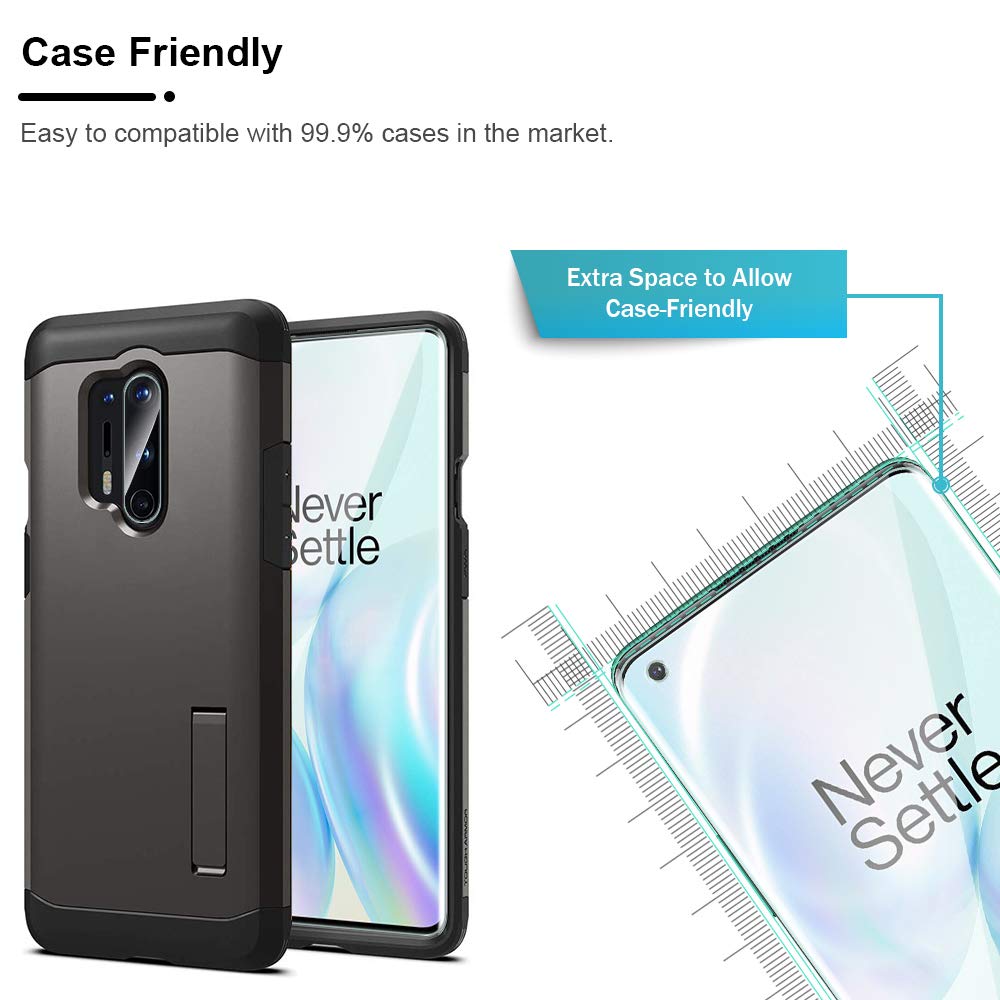 HATOSHI 6 Pack 3 Pack Flexible Screen Protector + 3 Pack Camera Lens Protector Designed for OnePlus 8 Pro 6.8-Inch, TPU Film Upgraded Installation Kit Case Friendly HD Clear