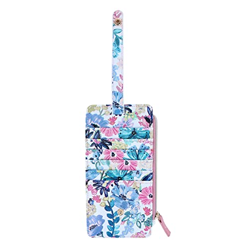 Julia Buxton Wildflower Vegan Leather Thin Card Case