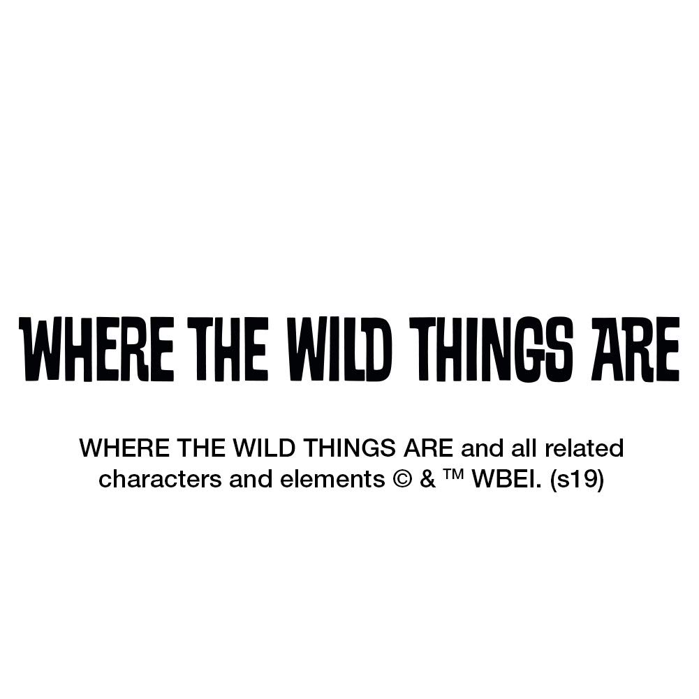 GRAPHICS & MORE Black Leather Where the Wild Things Are March Keychain