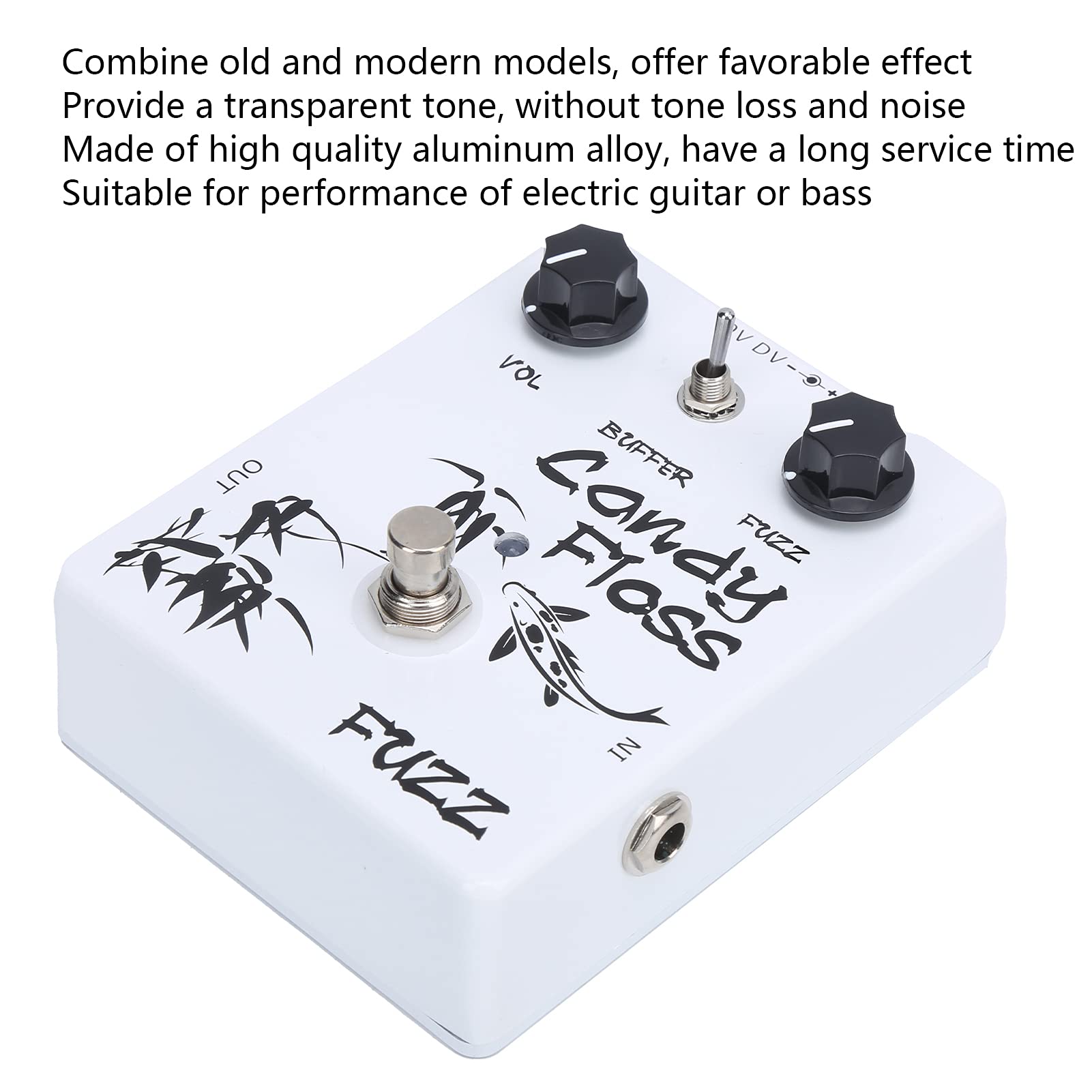 Instrument Accessories Electric Guitar Music Accessories Single Fuzz Pedal Effect True Bypass DC9V CP-42