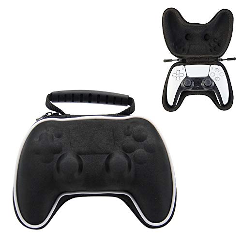 Hard Travel Protective Shell Storage Hold Case for Sony DualSense 5 PS5 Playstation 5 Wireless Controller(6.8 x 5.1 x 2.5Inch)