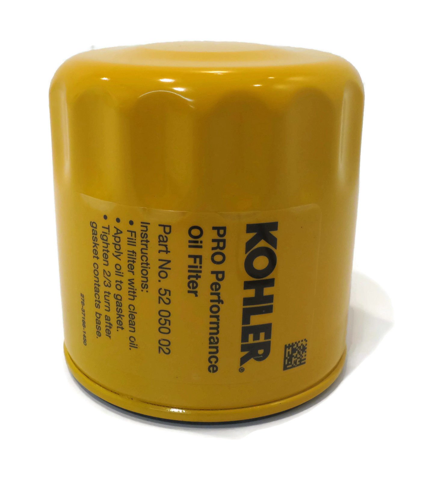 Kohler Genuine OEM Oil Filter 52 050 02-S, 5205002-S for Small Gas Engine Lawn Mower