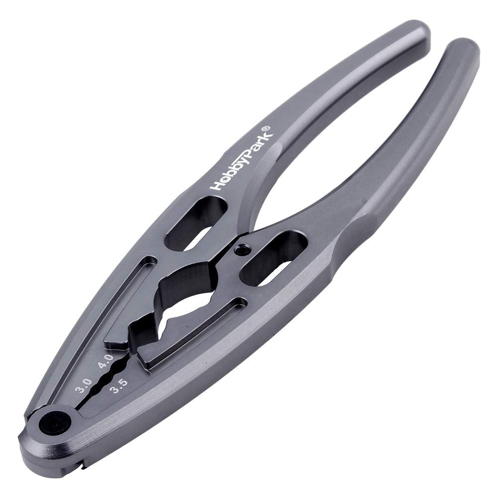 Hobbypark Universal RC Shock Pliers w/Ball End Multi-Function Clamp Tools for RC Car Truck Off Road Buggy Rock Crawler (Gray)