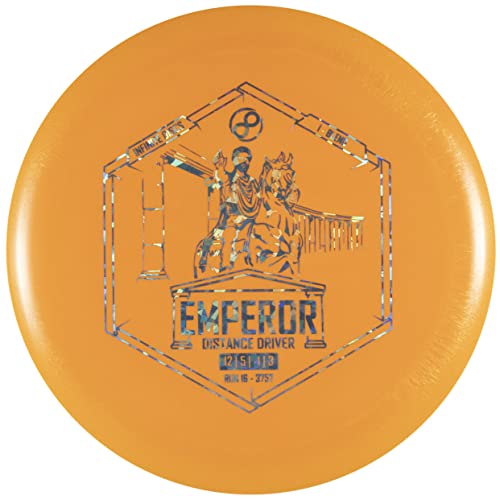 Infinite Discs Emperor | Disc Golf Distance Driver | I-Blend (Orange, 160-165 Grams)