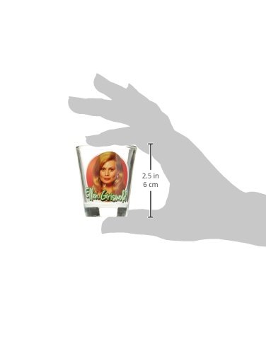 ICUP National Lampoon's Christmas Vacation Color Photo Shot Glass (4 Pack), Clear