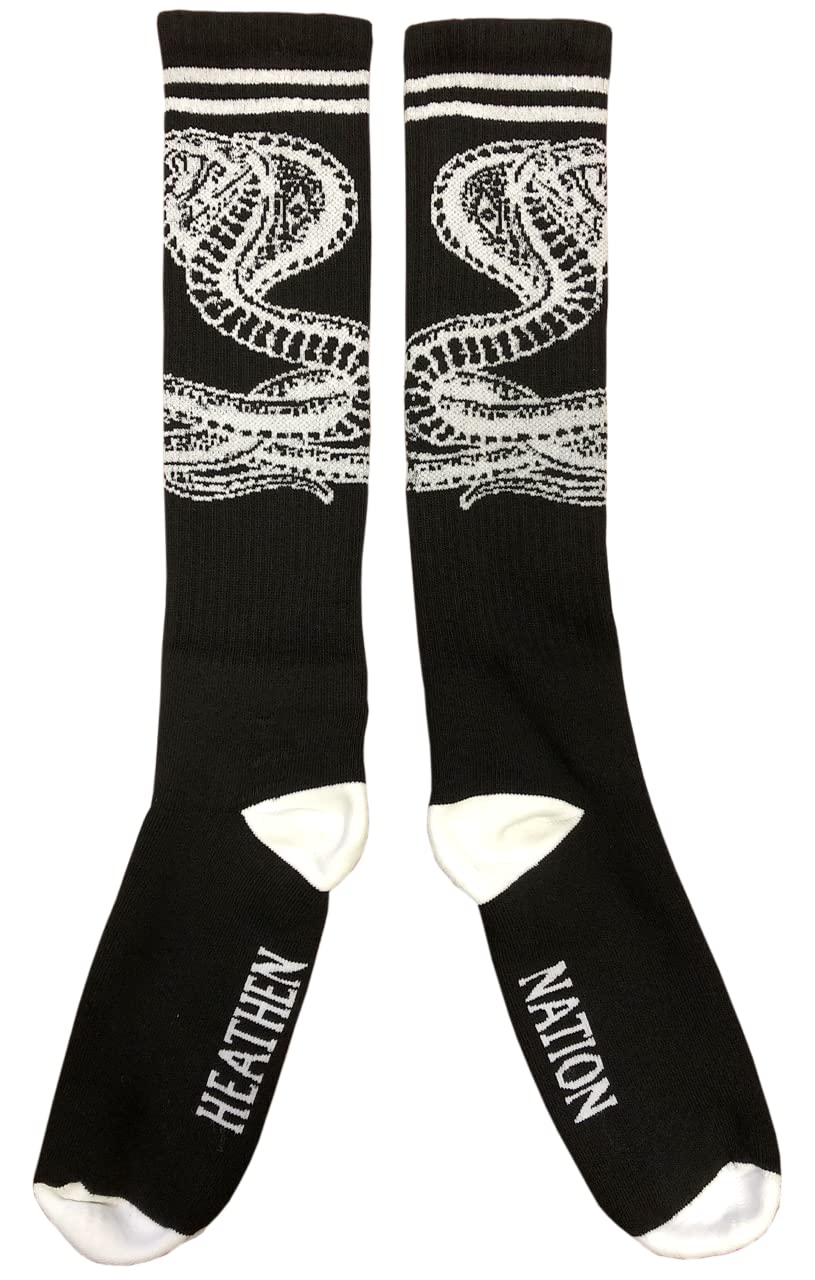 Heathen Nation "Cobra Socks (Black)