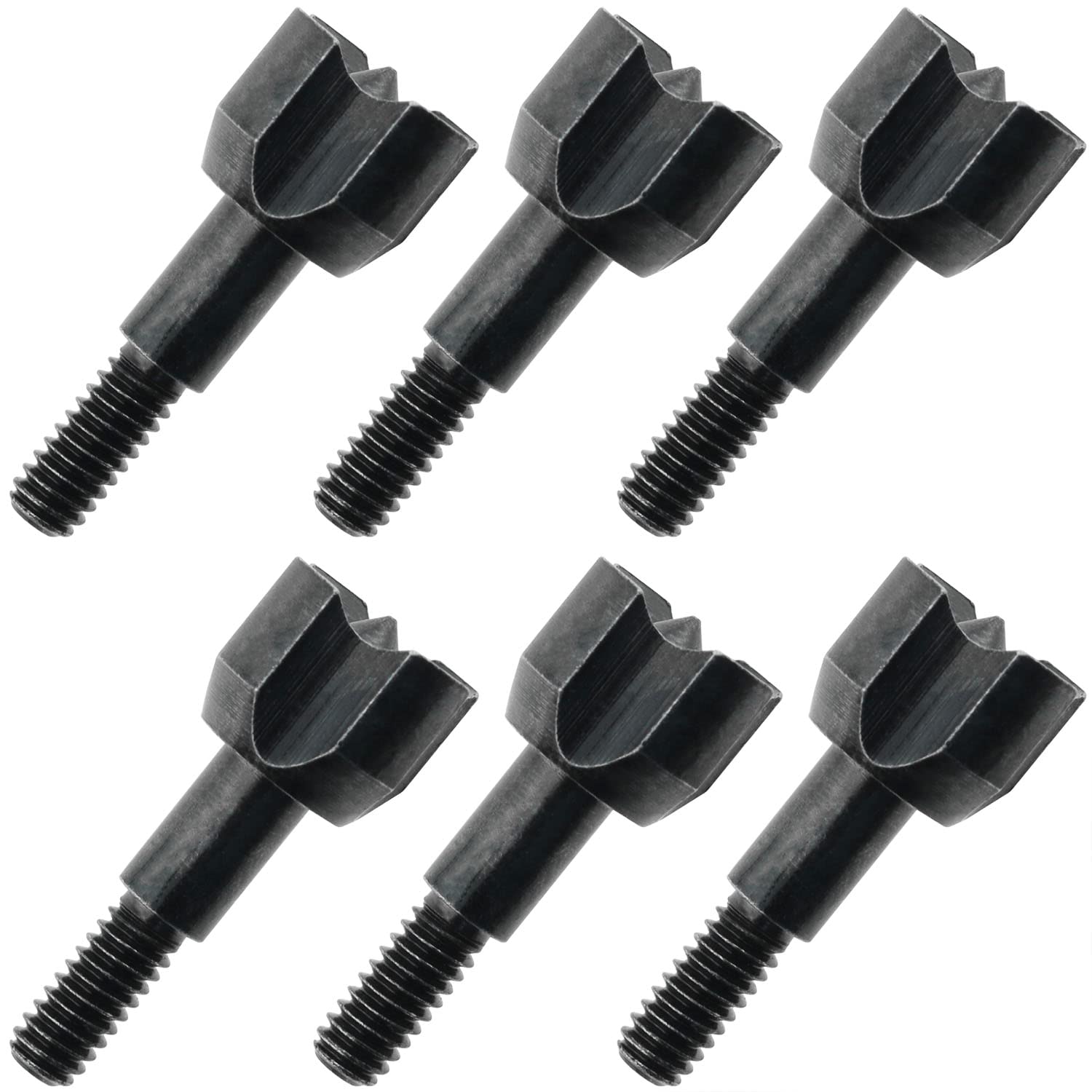 JJHXSM 6pcs 100 Grain Hammer Archery Hunting Head Arrow Point Tips for Compound Recurve Bow Crossbow