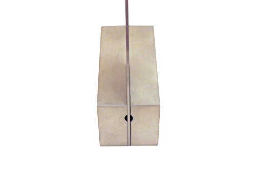 LaSquare 12” SAE Machinist Combination Square, Saddle Square, Stainless Steel Blade with 1/64", 1/32", 1/16" and 1/8" Markings, Hardened Aluminum Head LAS 12SS-12"