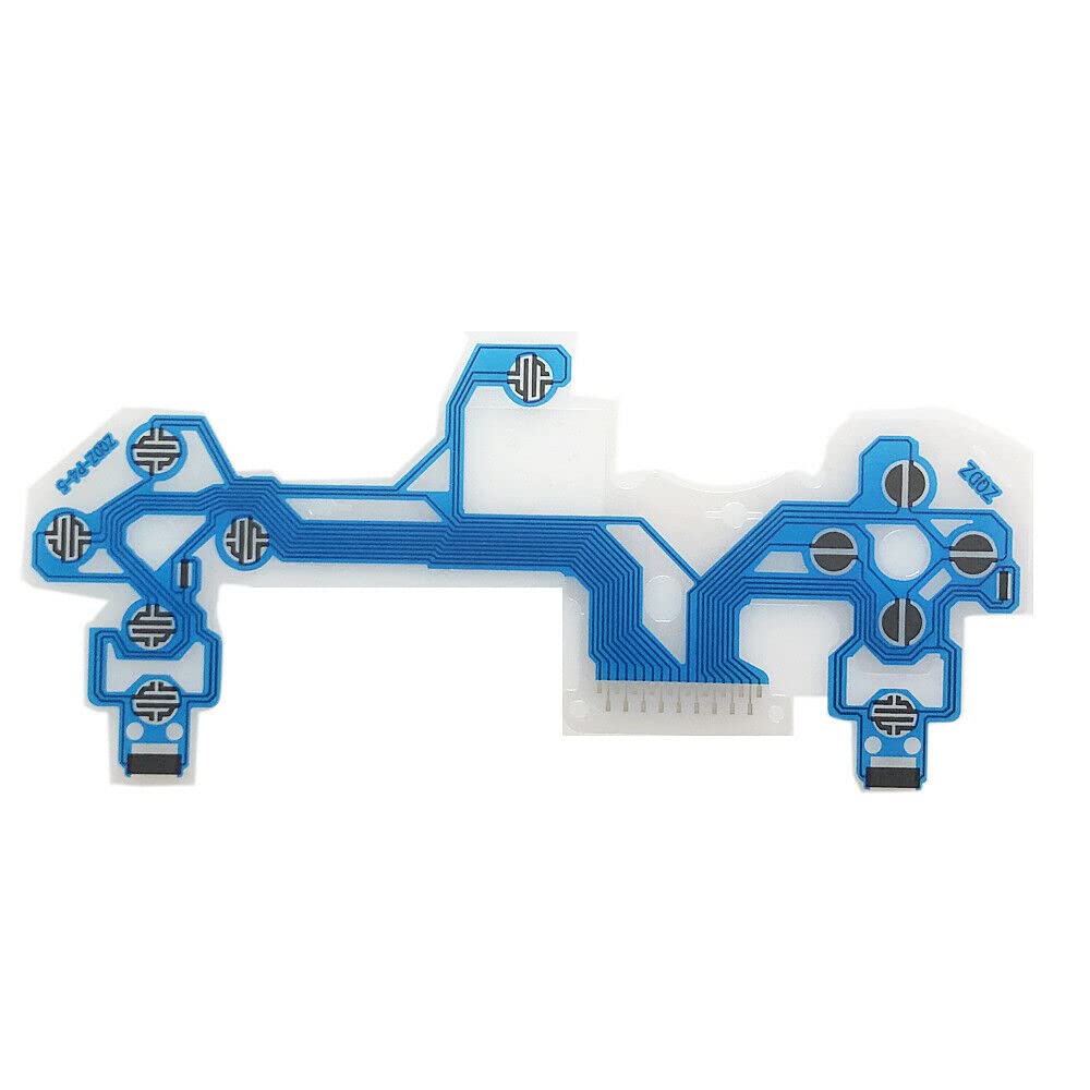 Huasheng Suda Controller Ribbon Circuit Board Conductive Film Pad Replacement for Playstation 4 PS4 JDS-055 jds-050
