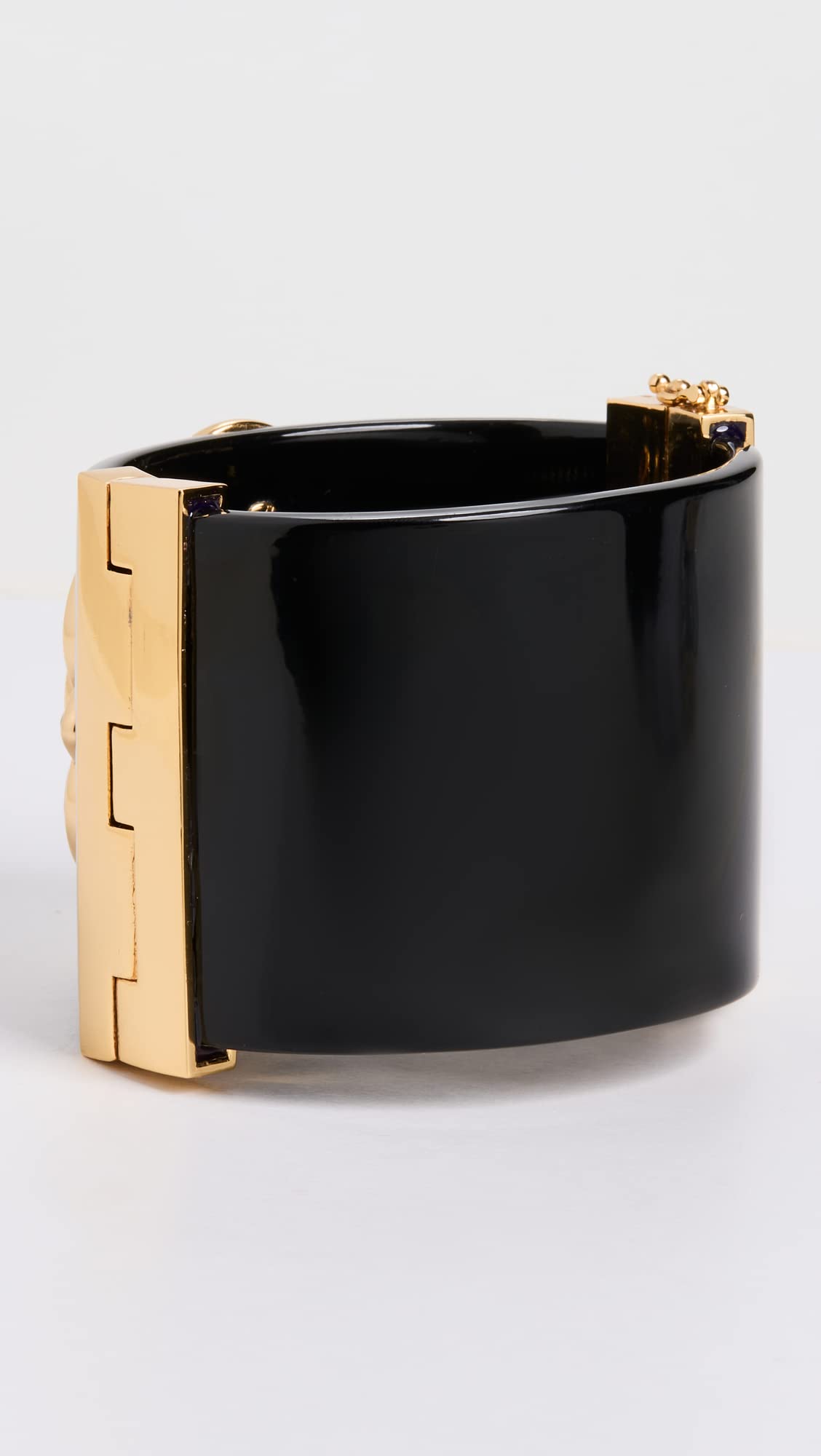 Lele Sadoughi Women's 14k Pearl Eva Cuff, Midnight Pearl, Black, One Size