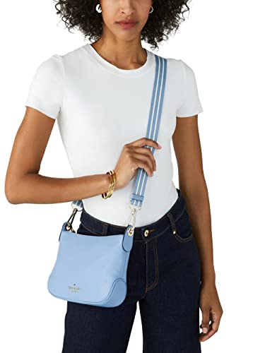 Kate Spade Rosie Leather Shoulder Bag (Dusty blue)