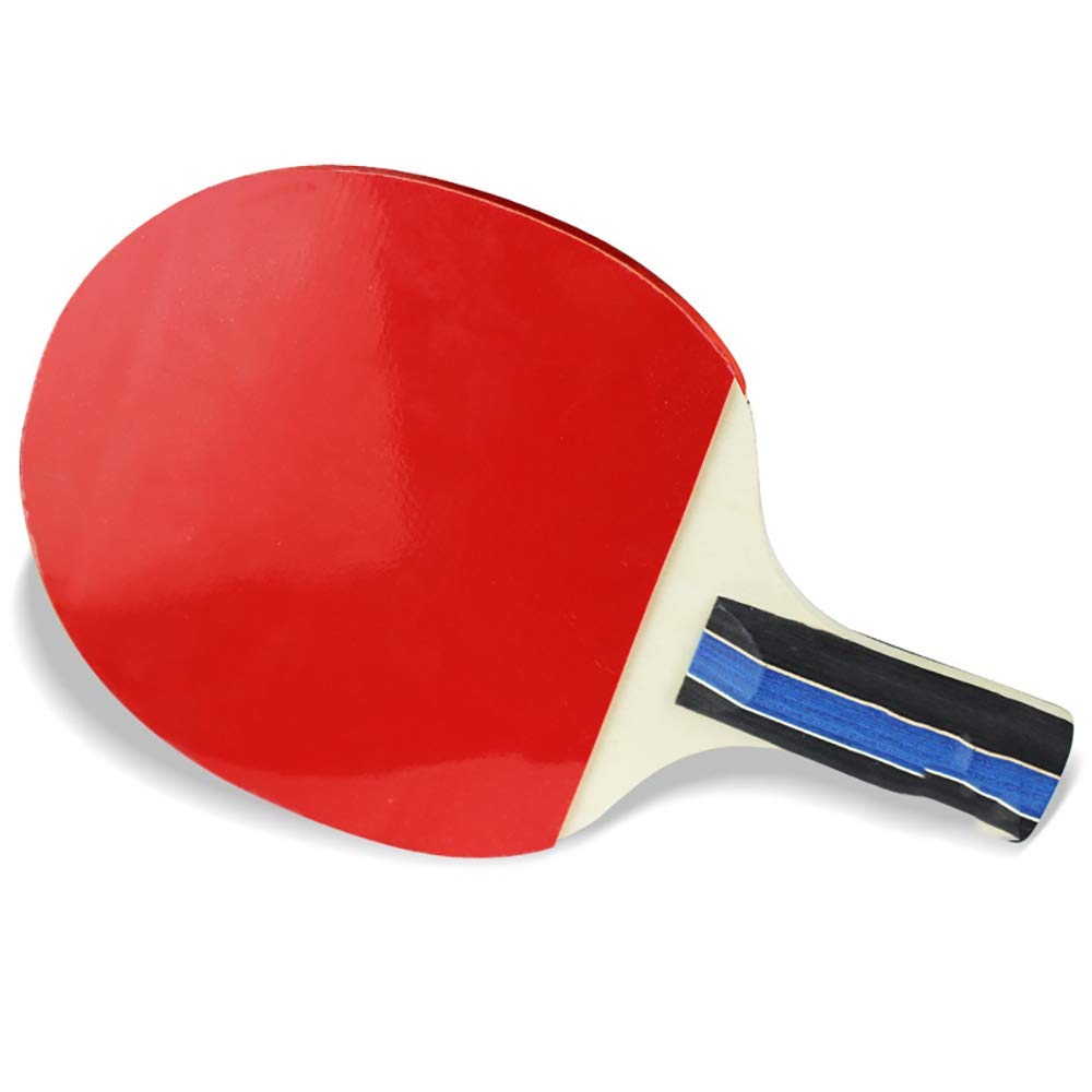 Hewen-Ping Pong Set Beginner Durable Table Tennis Racket Ping Pong Bat Ping Pong Bat Set with 2 Rackets, 3 Balls Table Tennis Bat (Size : Short)