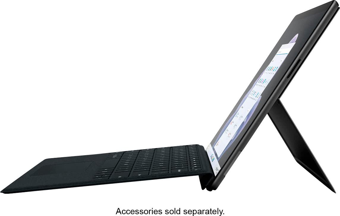 Microsoft Surface Pro 9, 13" Touchscreen 2-in-1 Tablet, 12th Gen Intel Core i5-1235U, Intel Iris Xe Graphics, 8GB DDR5 RAM, 512GB SSD, Windows 11h, Graphite, Device Only, with Stylus Pen