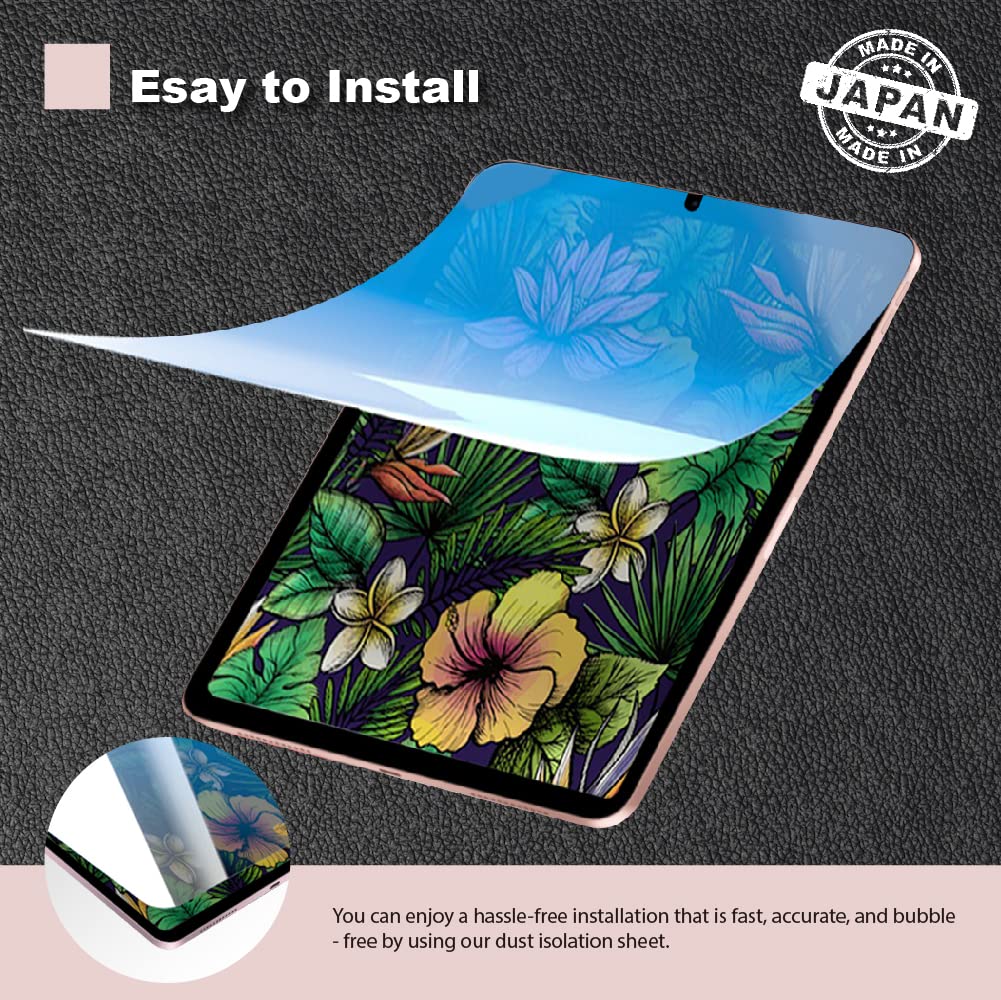 Green Onions Supply Paper Texture Screen Protector for 2021 iPad mini 6, 8.3 Inch Paper Screen Sketch/Anti Glare/Matte/Made in Japan/Apple Pencil Compatible/Scratch Resistant/PET [1 Pack]