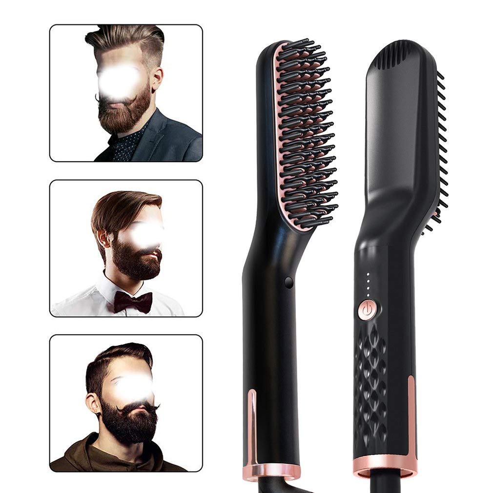 LXXSH Mane Brush Beard Oil Beard Cream Beard Water Men's Style Straight Hair Comb Styling Men's Beauty Kit Tool