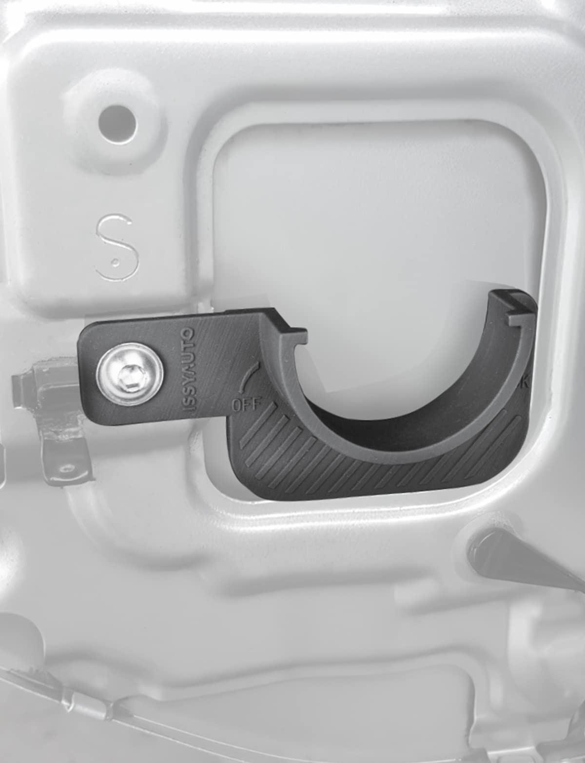 ISSYAUTO Gas Cap Holder Compatible with 2005-2015 Tacoma 2nd Gen Fuel Cap Holder, Only Fits Short Bed