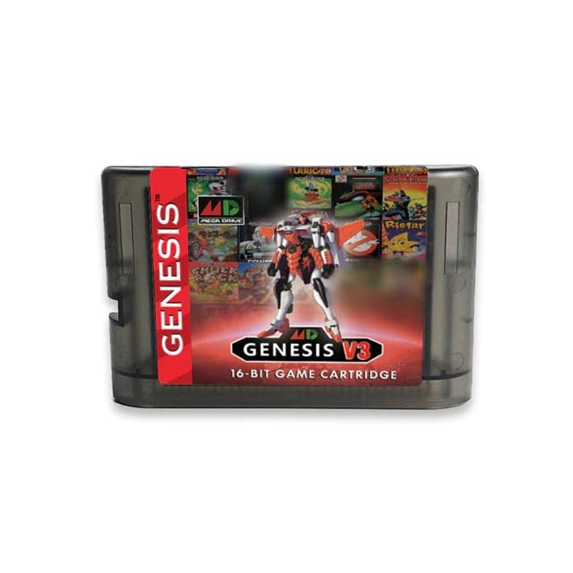 Hycus Super Cartridge MD V3 Pro 1200 in 1 Multi Game Cartridge for Sega Genesis Mega Drive Console