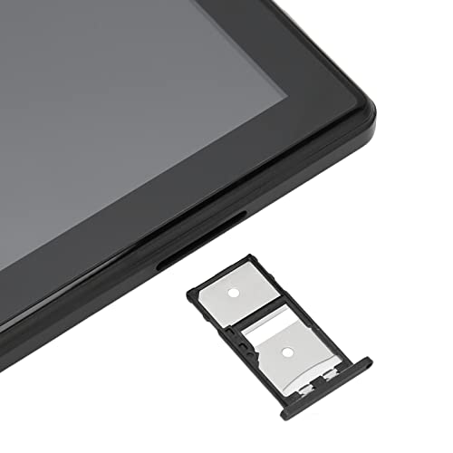 HEEPDD Tablet PC Black 10.1 Inch Tablet 8GB 256GB 100-240V for Android 12 for Reading (US Plug)