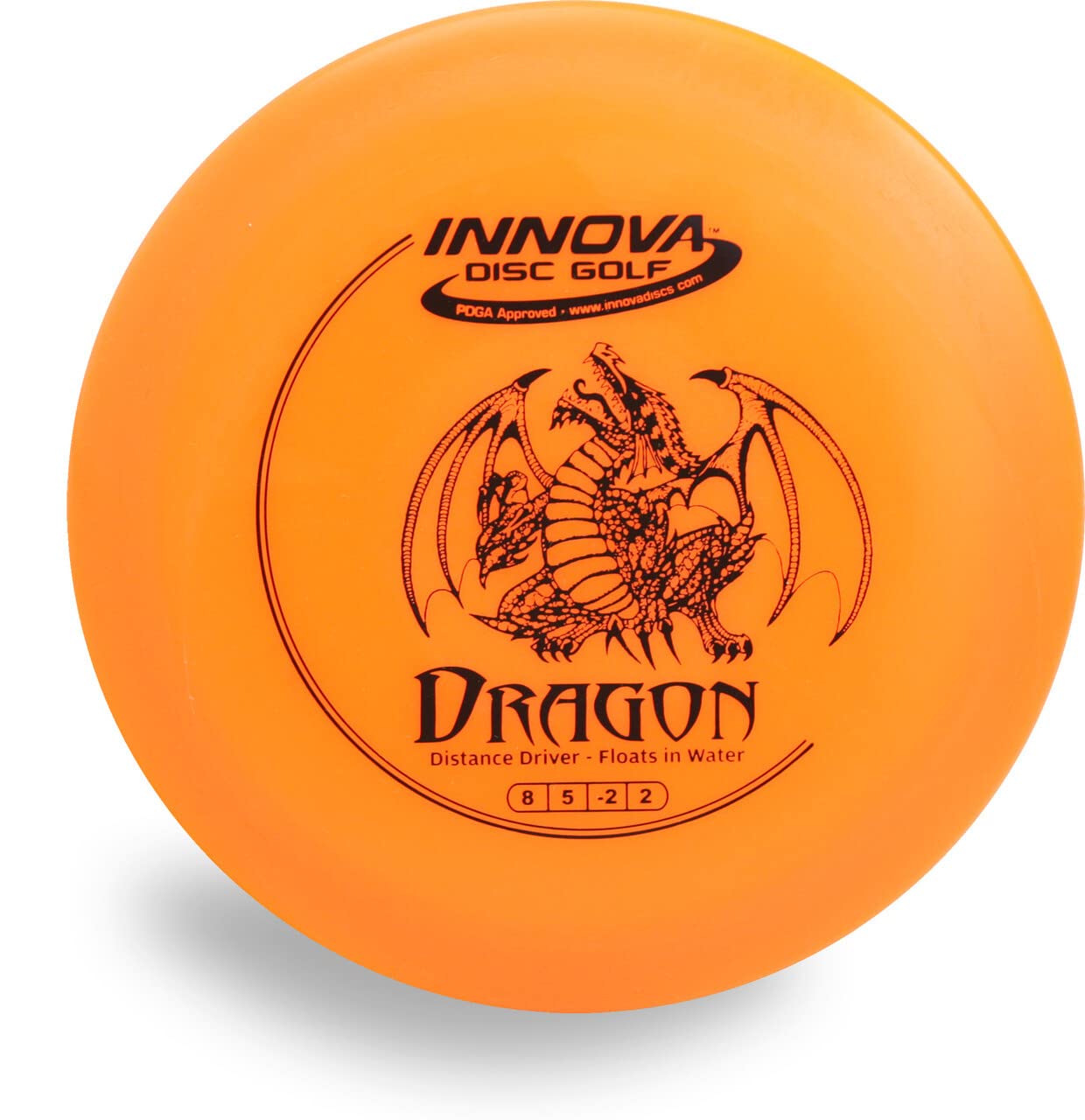 Innova Dragon (DX) Floater Driver Golf Disc, Floats in Water, Pick Color [Stamp & Exact Color May Vary] Light Pink