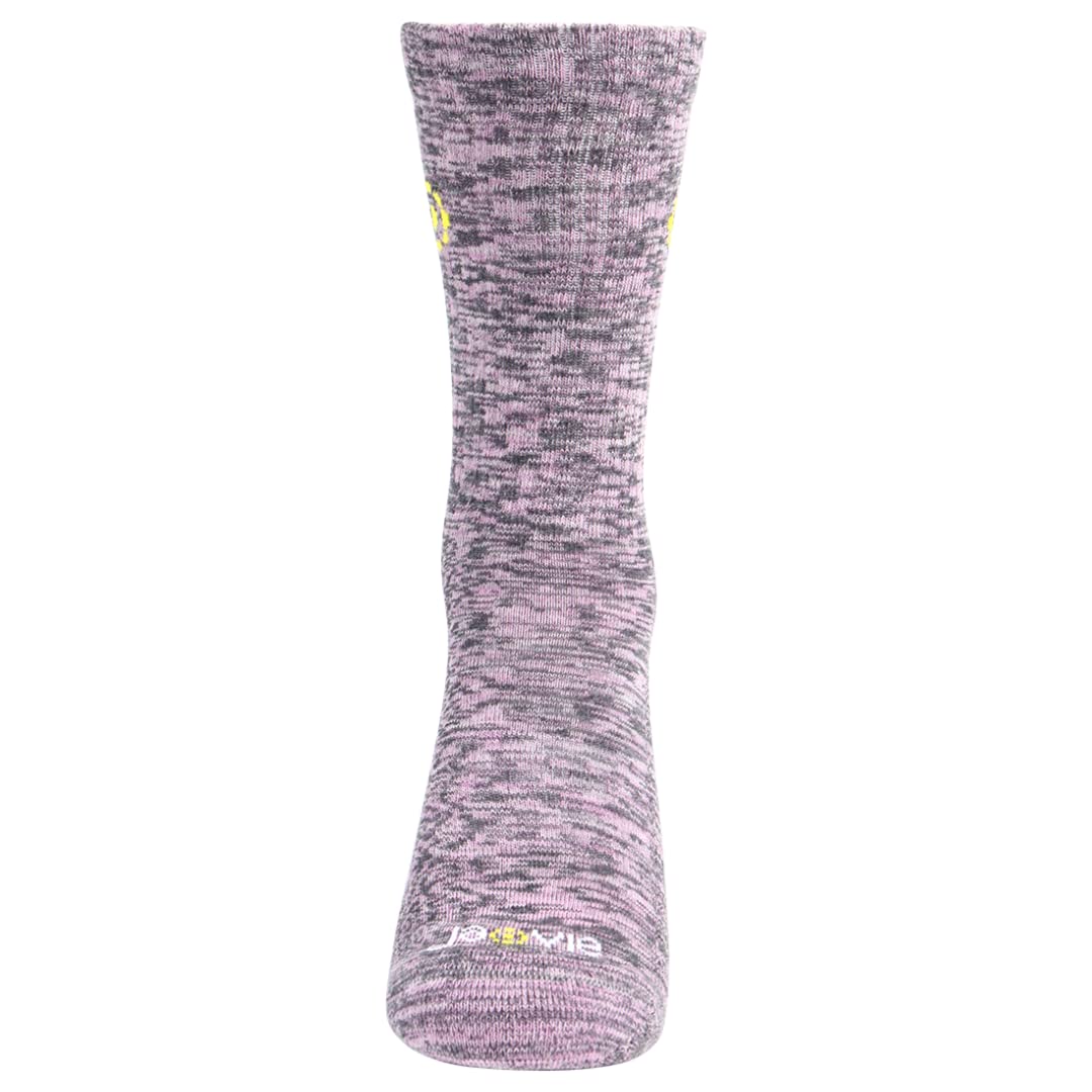 ja vie JAVIE 86% Merino Wool Ultra Soft Cushioned Lightweight Crew Socks for Men & Women