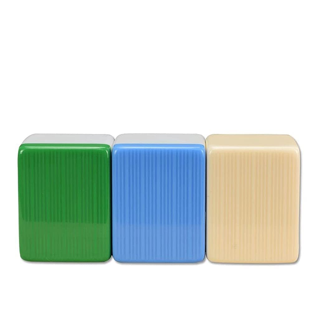 inBEKEA Mahjong Sets Chinese Chinese Mahjong Set with Aluminum Box, 146 Medium Size Tiles, 3 Dice and A Wind Indicator - for Chinese Style Game Play Mah Jongg Set