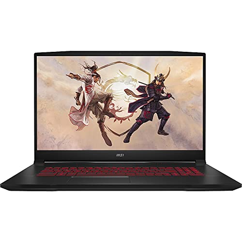 MSI Katana GF76 Gaming Laptop 17.3" FHD IPS 144Hz Display 12th Generation Intel 14-core i7-12700H 64GB RAM 1TB SSD GeForce RTX 3060 6GB Graphic Backlit USB-C Nahimic Win11 Black + HDMI Cable