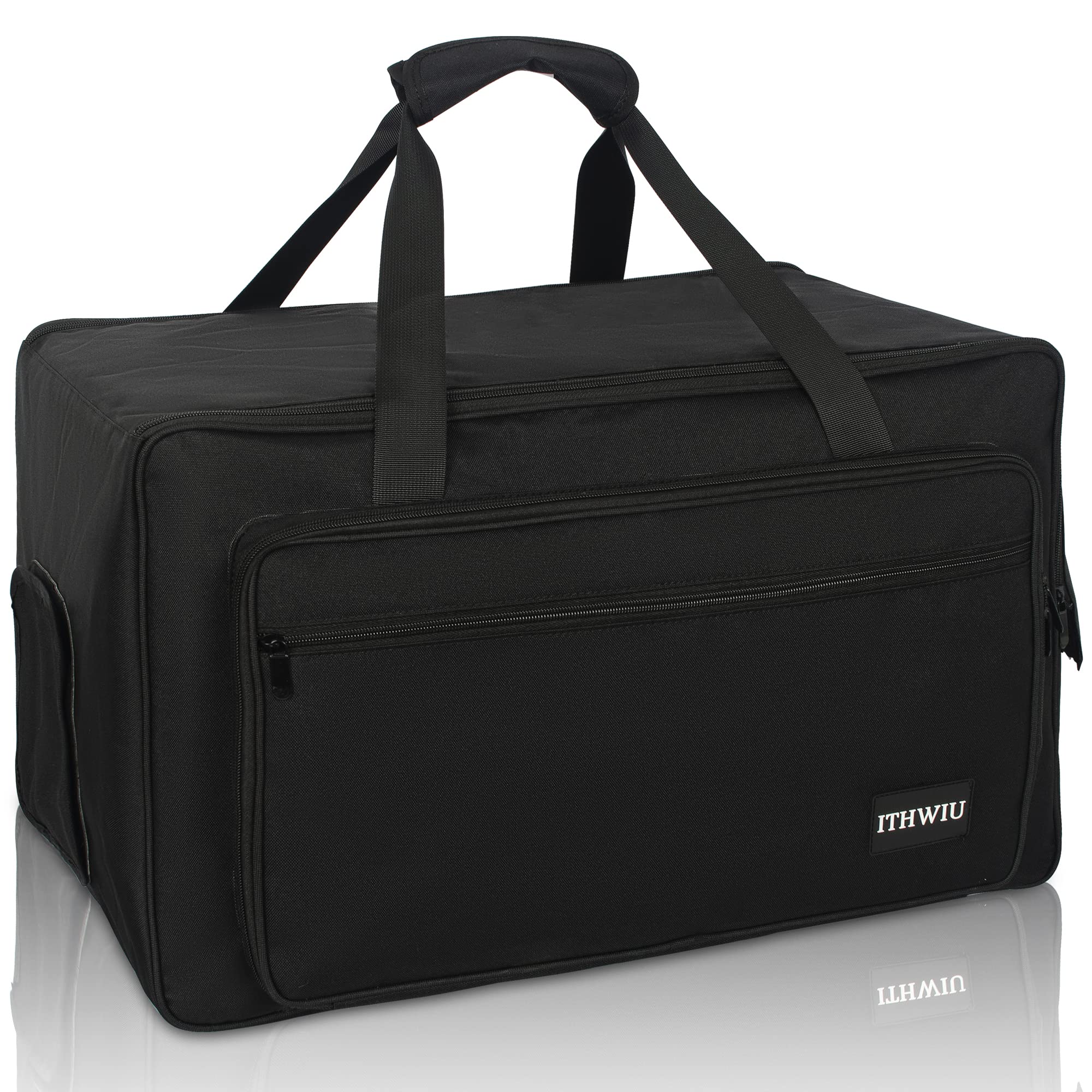 ITHWIU Speaker Tote Bag for Compact 10" Speaker Cabinets; Heavy-Duty Fits QSC K10, Yamaha DXR10 and more (IT-TOTE10), Black