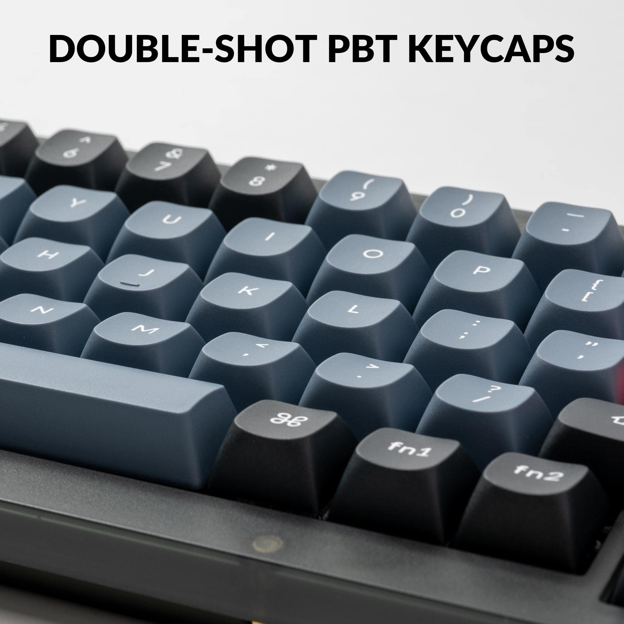 Keychron V2 Wired Custom Mechanical Keyboard Knob Version, 65% Layout QMK/VIA Programmable with Hot-swappable Keychron K Pro Brown Switch Compatible with Mac Windows Linux (Frosted Black-Translucent)