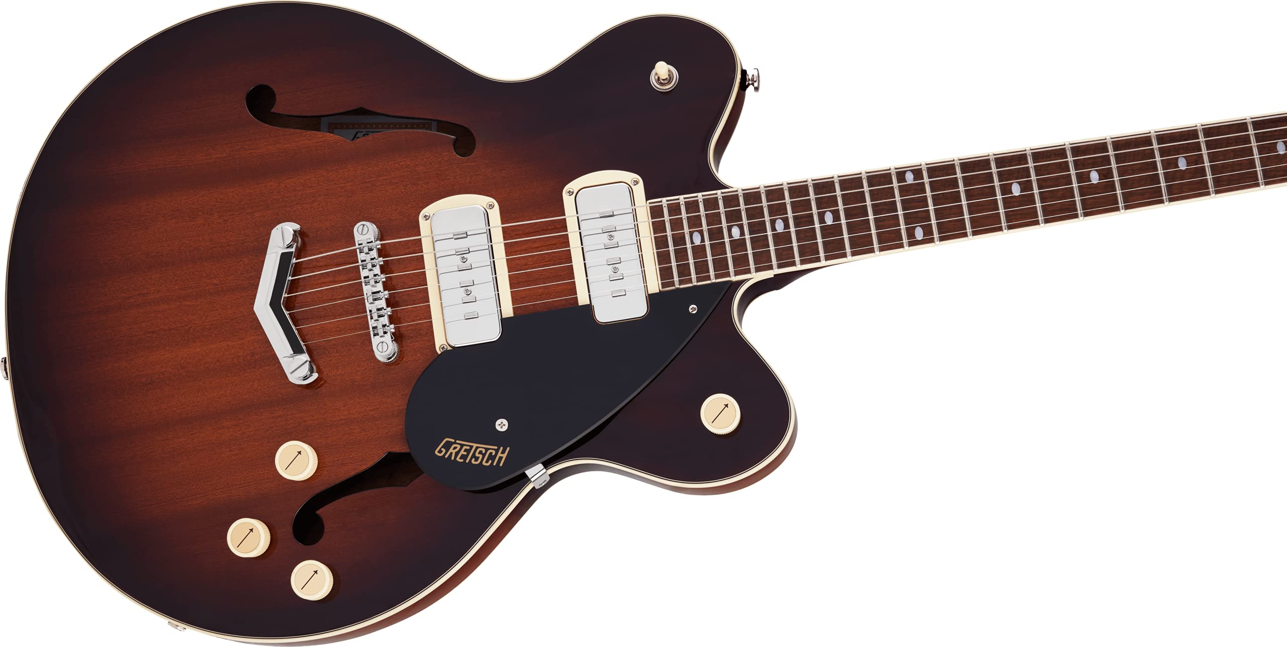 Gretsch G2622-P90 Streamliner Center Block Double-Cut P90 Havana Burst w/V-Stoptail