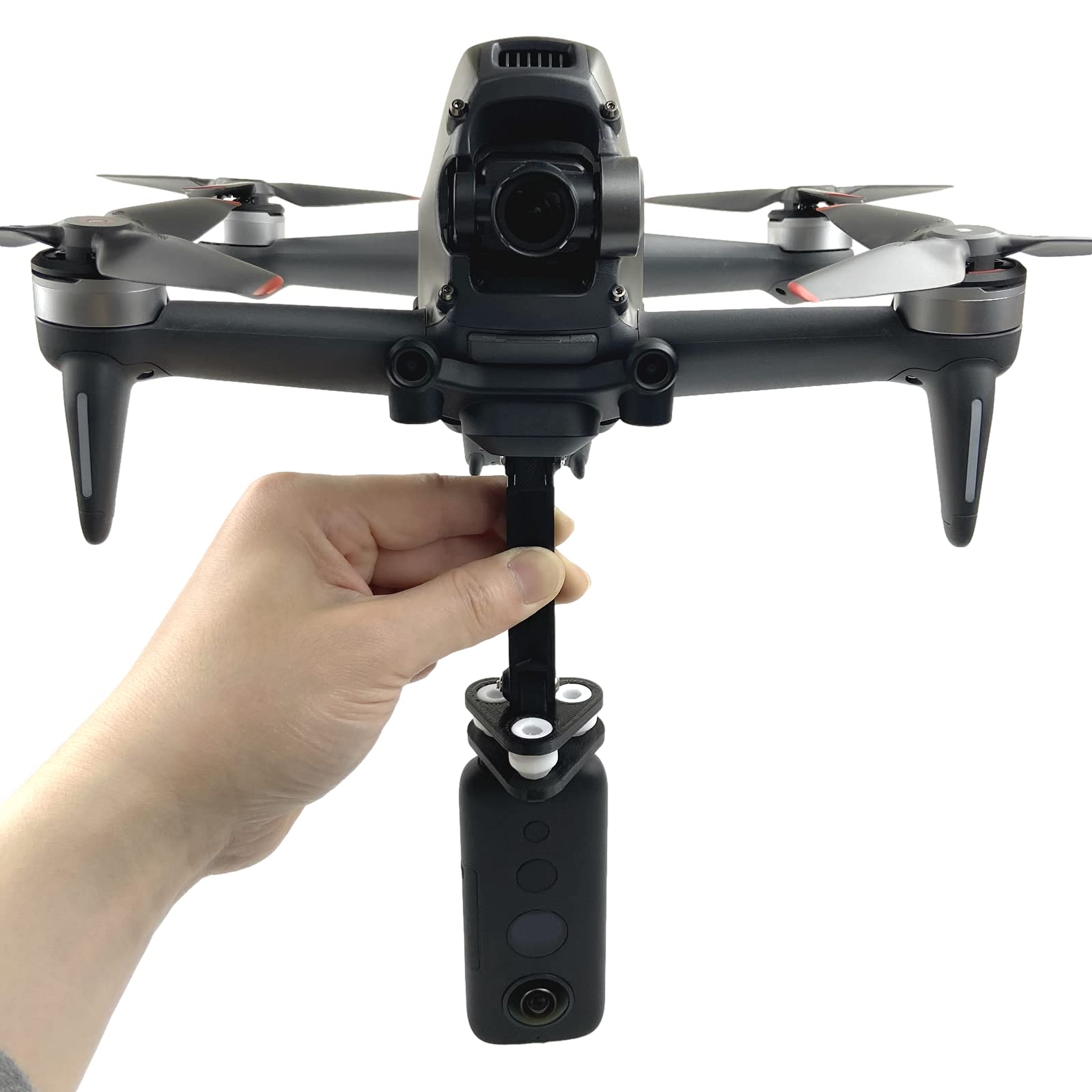 gouduoduo2018 Panoramic Sports Camera Mount Bracket for DJI FPV Drone