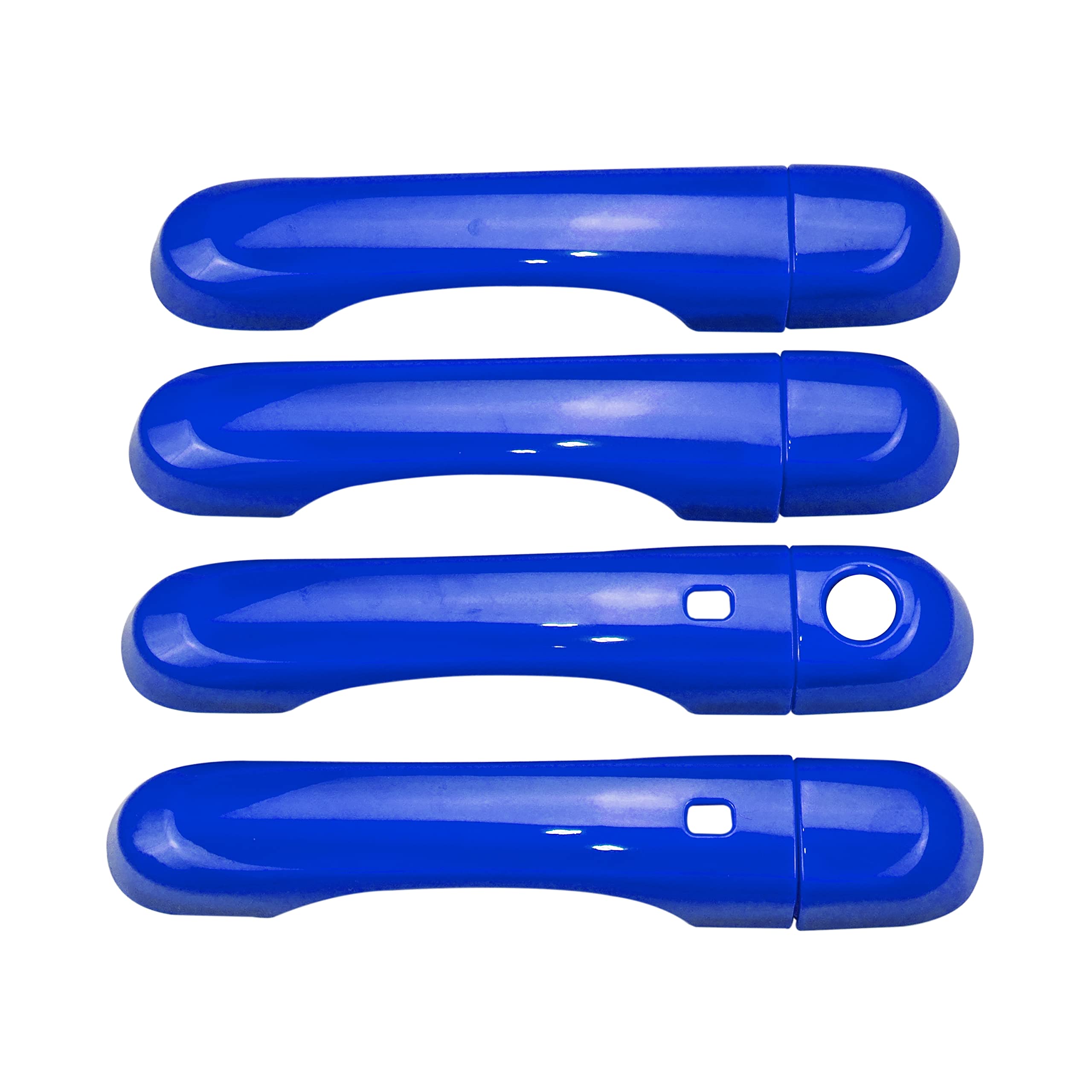 HIPPO ENERGY ABS Door Handle Cover with Smart Keyhole and Cup Bowl Cover Trim Combo for 2015-2021 Jeep Renegade Dark Blue, US500OT235-DBL