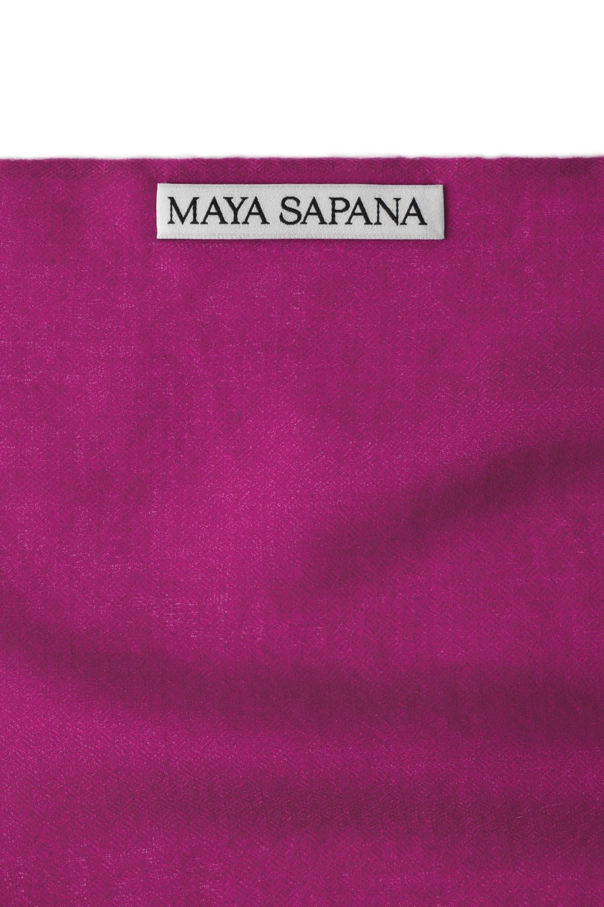 Maya Sapana 100% Cashmere from Himalaya – Prestige Woven Wrap Shawl Extra Large Scarf Stole for women (Beetroot Purple)