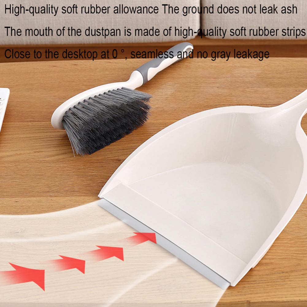 Mini broom, dustpan set, children's pet cleaning broom, student desktop broom, dustpan combination small,broom with dustpan combo set,mini broom and dustpan set, for dining tables, tables, sofas