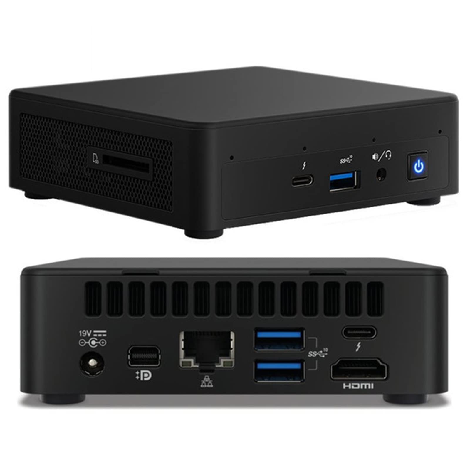 Intel NUC NUC11PAHi7 Mini PC/HTPC,Mini Computer,Windows 11,Four-Core i7 - Up to 4.7 GHz Turbo,NVMe SSD DDR4RAM,WiFi 6,BT 5.0 Thunderbolt 3,8K Support,Quadruple Monitor Capable(32GB RAM+1TB)