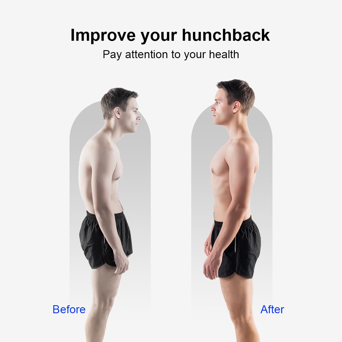 HZLucki Battery Back Brace Compatible with Oculus Quest 3/Quest 2/Quest Pro/Valve Index/Vision Pro and Other VR Head Strap, Adjustable Posture Corrector Enhanced Comfort Support for Men & Women