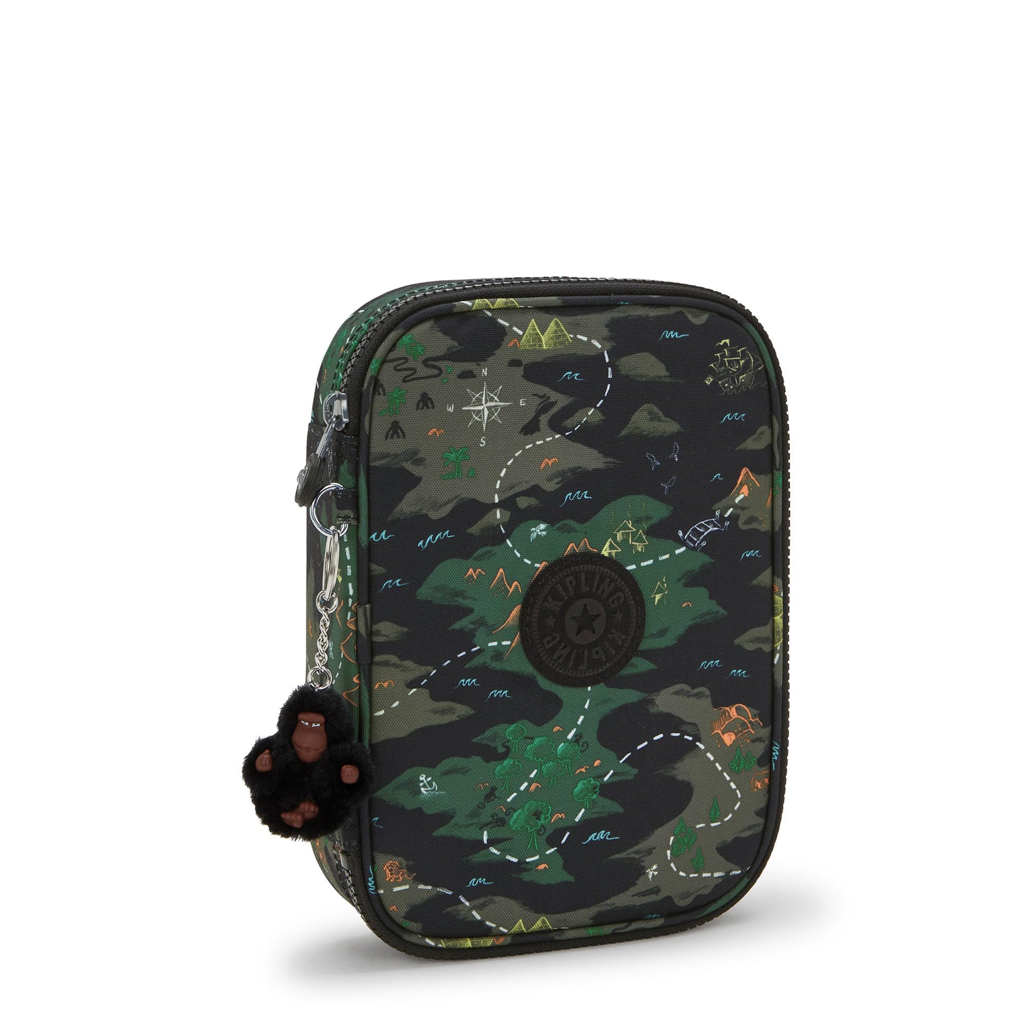 Kipling Women's 100 Pens Printed Case, Organize Accessories, Art Supplies, Makeup, Travel Organizer