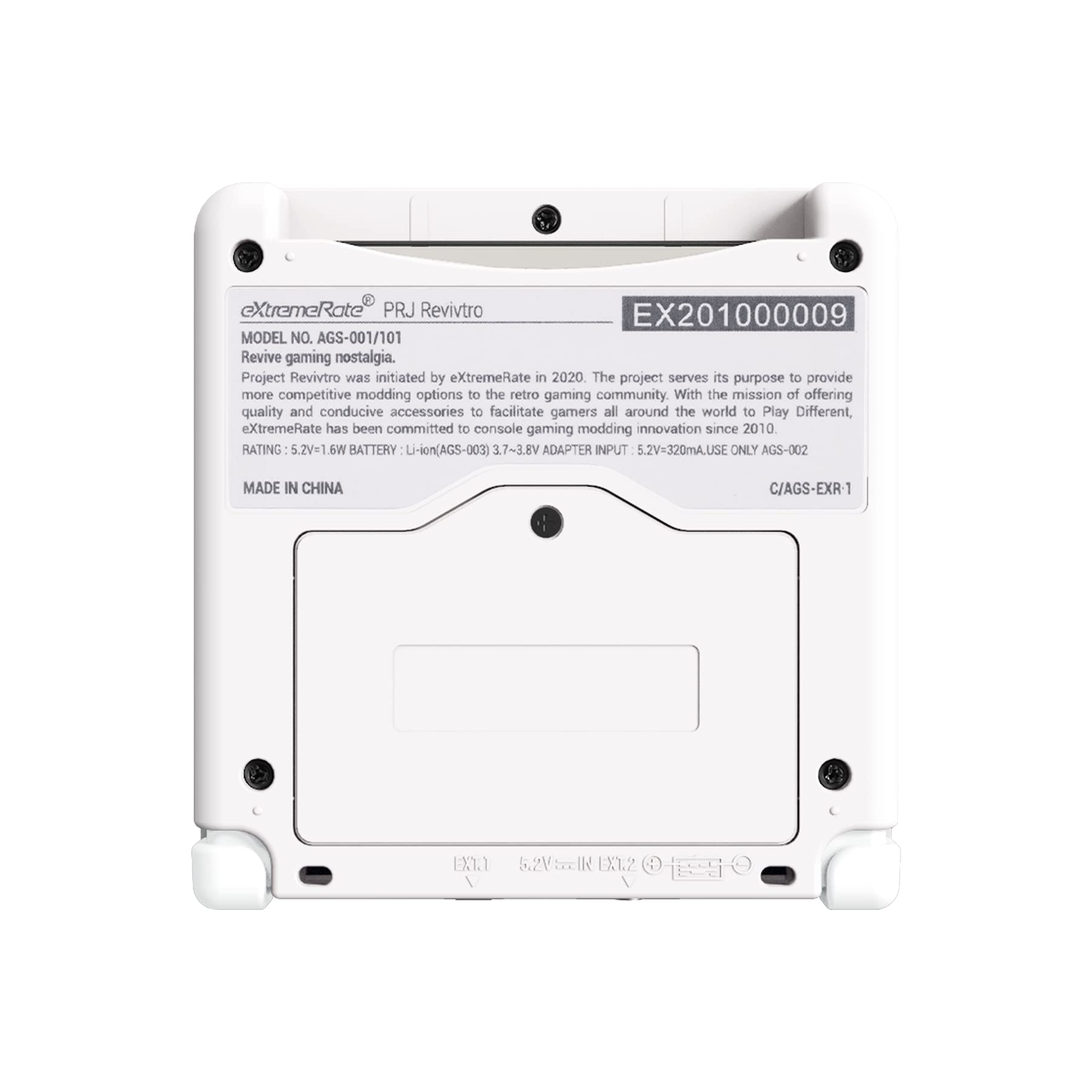 IPS Ready Upgraded eXtremeRate The Great Wave Custom Replacement Housing Shell for Gameboy Advance SP GBA SP β Compatible with Both IPS & Standard LCD β Console & Screen NOT Included