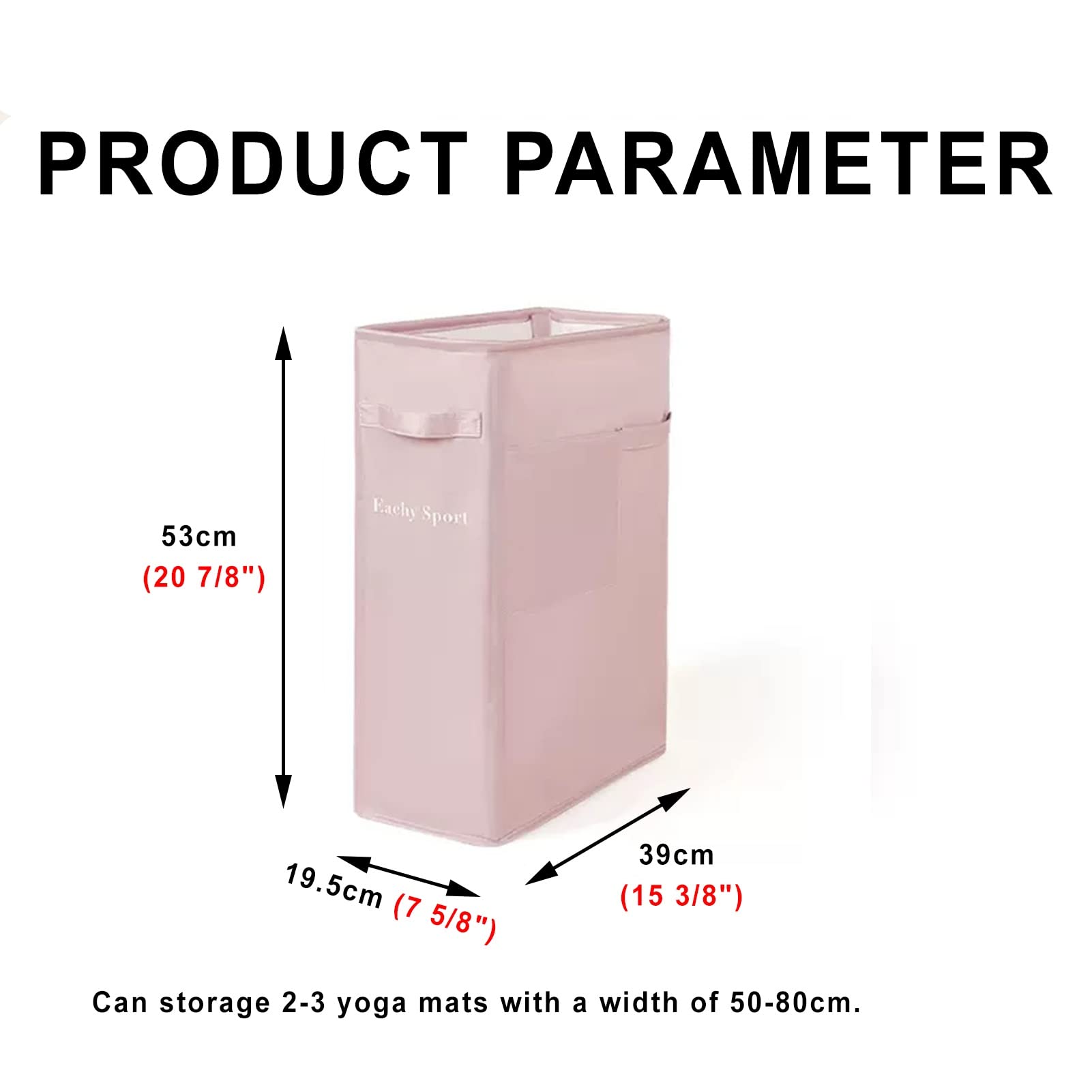 Home Gym Storage Rack Yoga Mat Holder, Dumbbells Kettlebells Foam Roller Storage Basket, Workout Equipment Storage Organizer, Women Men Workout (Size : M)