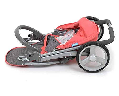 Hauck Twin Doll Play Set (Doll Not Included) Doll Stroller For Kids Play NEW
